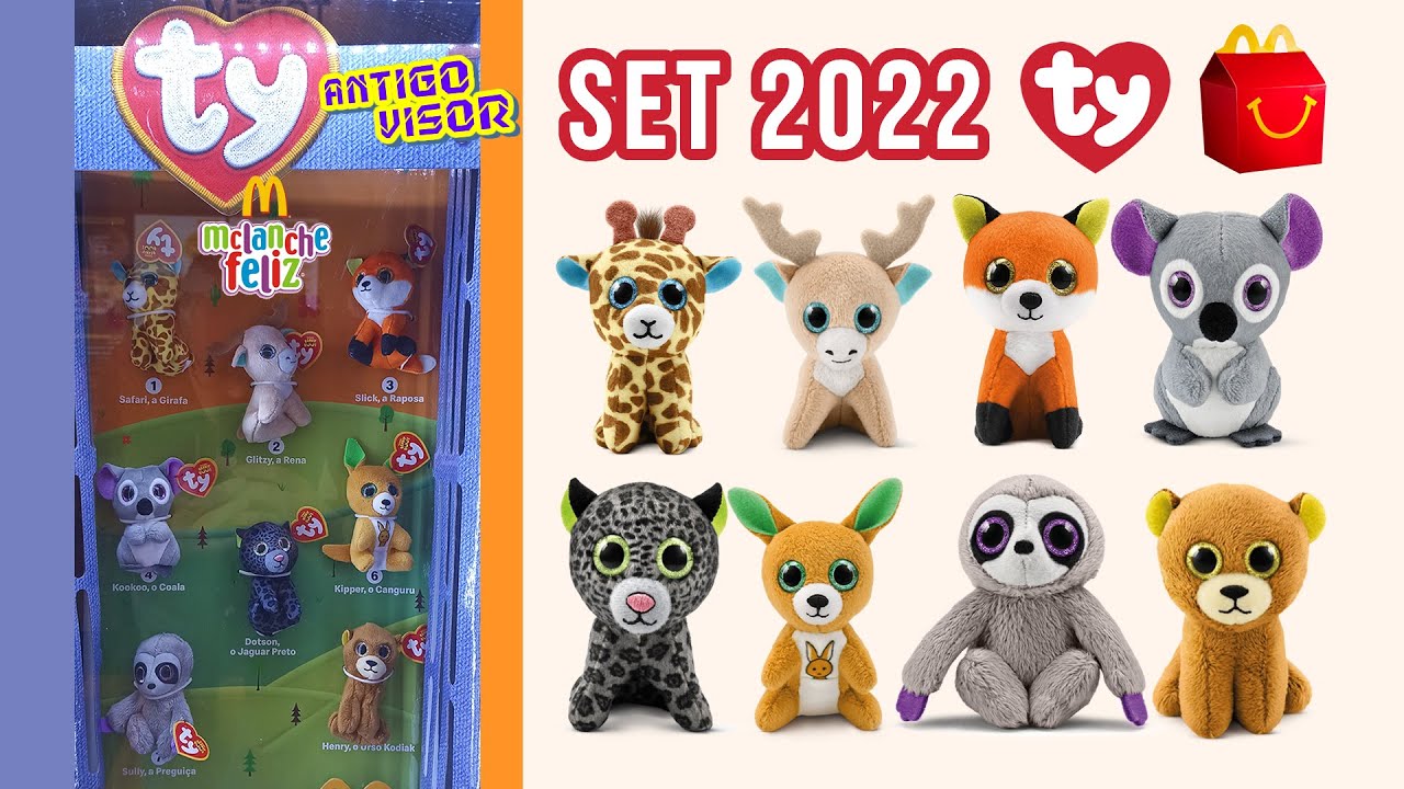 TY BEANIE BOOS McLanche Feliz Setembro 2022 McDonald's McDonalds ...