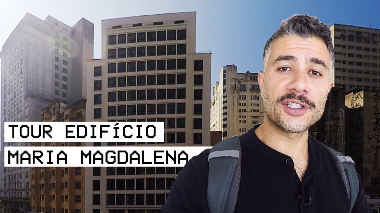 FIZ UM TOUR NO RETROFIT DO EDIFÍCIO MARIA MAGDALENA EM FRENTE AO TERMINAL BANDEIRA EM SÃO PAULO ...