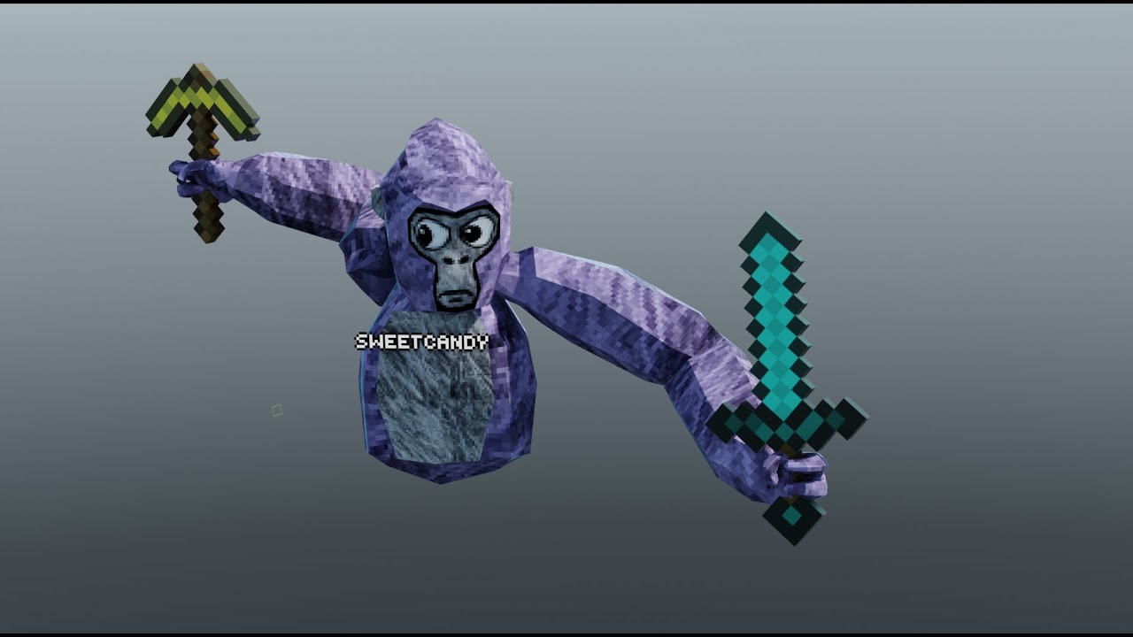 Gorilla Tag And Minecraft! - YouTube