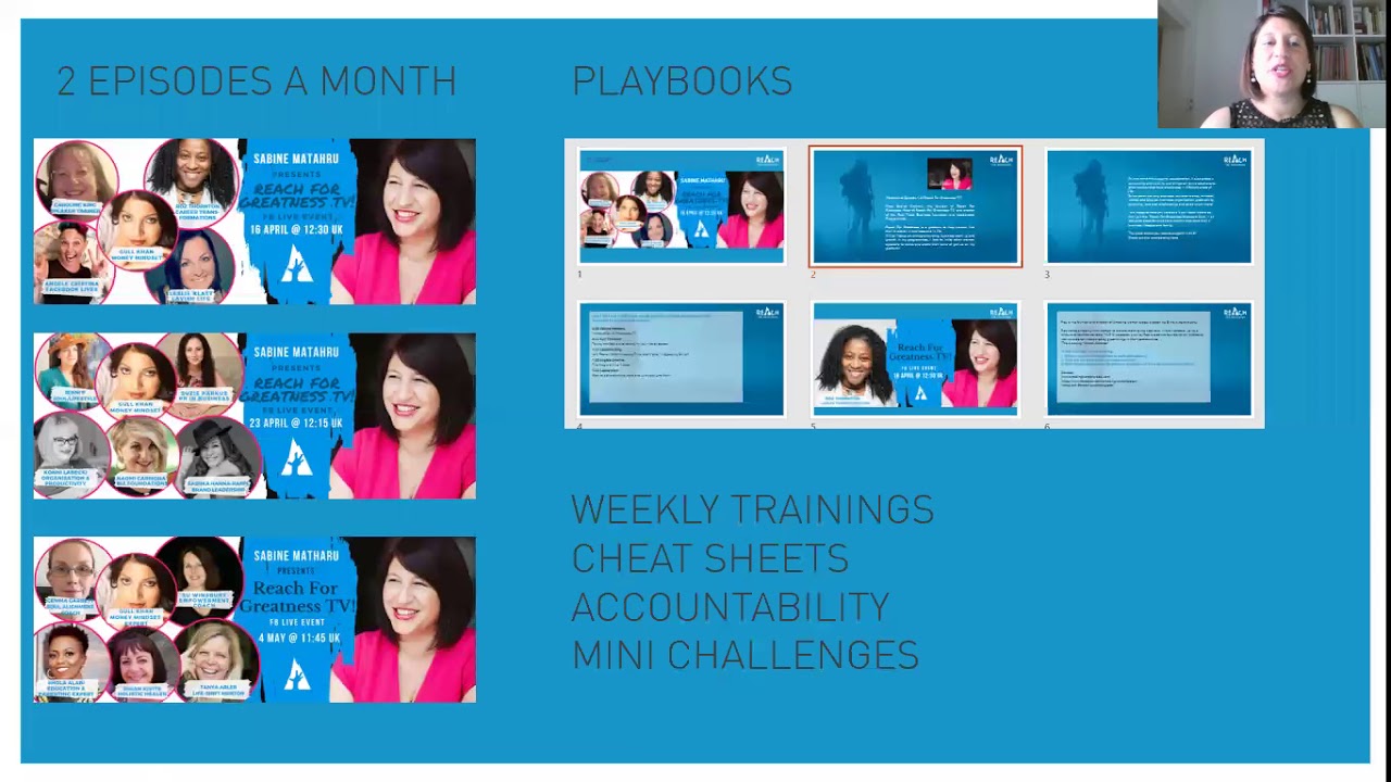 The Greatness Club and TV Overview - YouTube