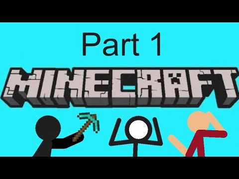 Bro the Stickman | minecraft Animation | short part 1 - YouTube