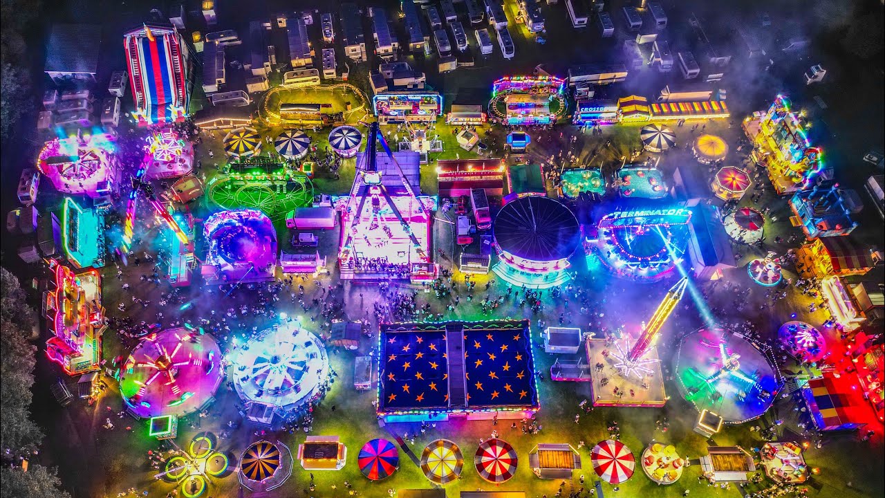 Rushden Feast Fair 2023 | Drone Footage. - YouTube