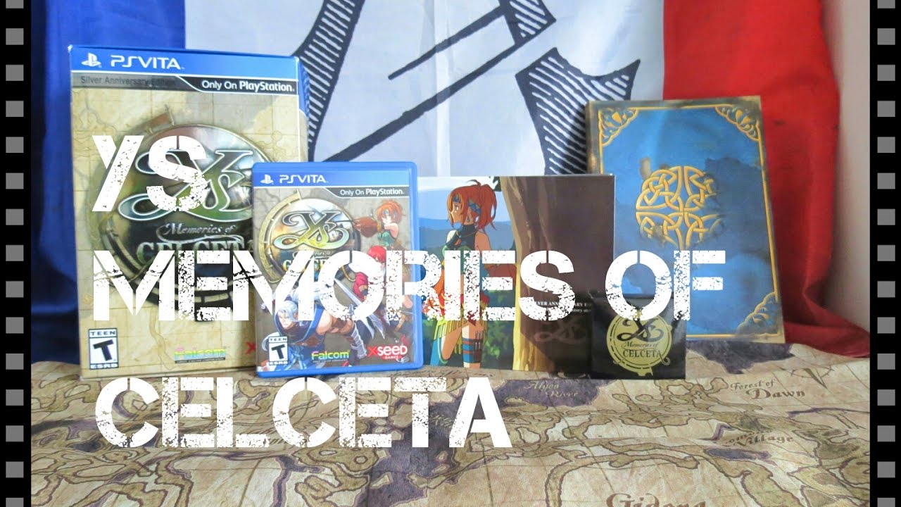 Ys Memories of Celceta - Silver Anniversary Edition - Out of the Box ...