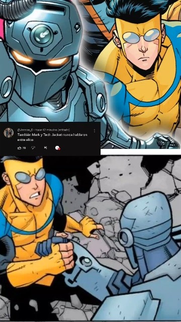 💀 Es Verdad que Invencible y Tech Jacket Nunca Hablaron? #Shorts # ...