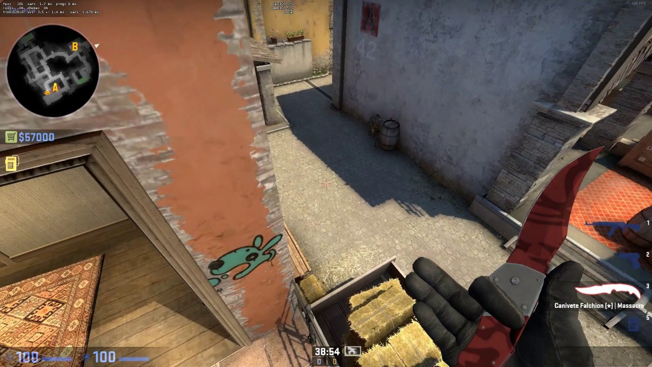 [CS:GO] Balcony to patio jump for new inferno - TK - YouTube