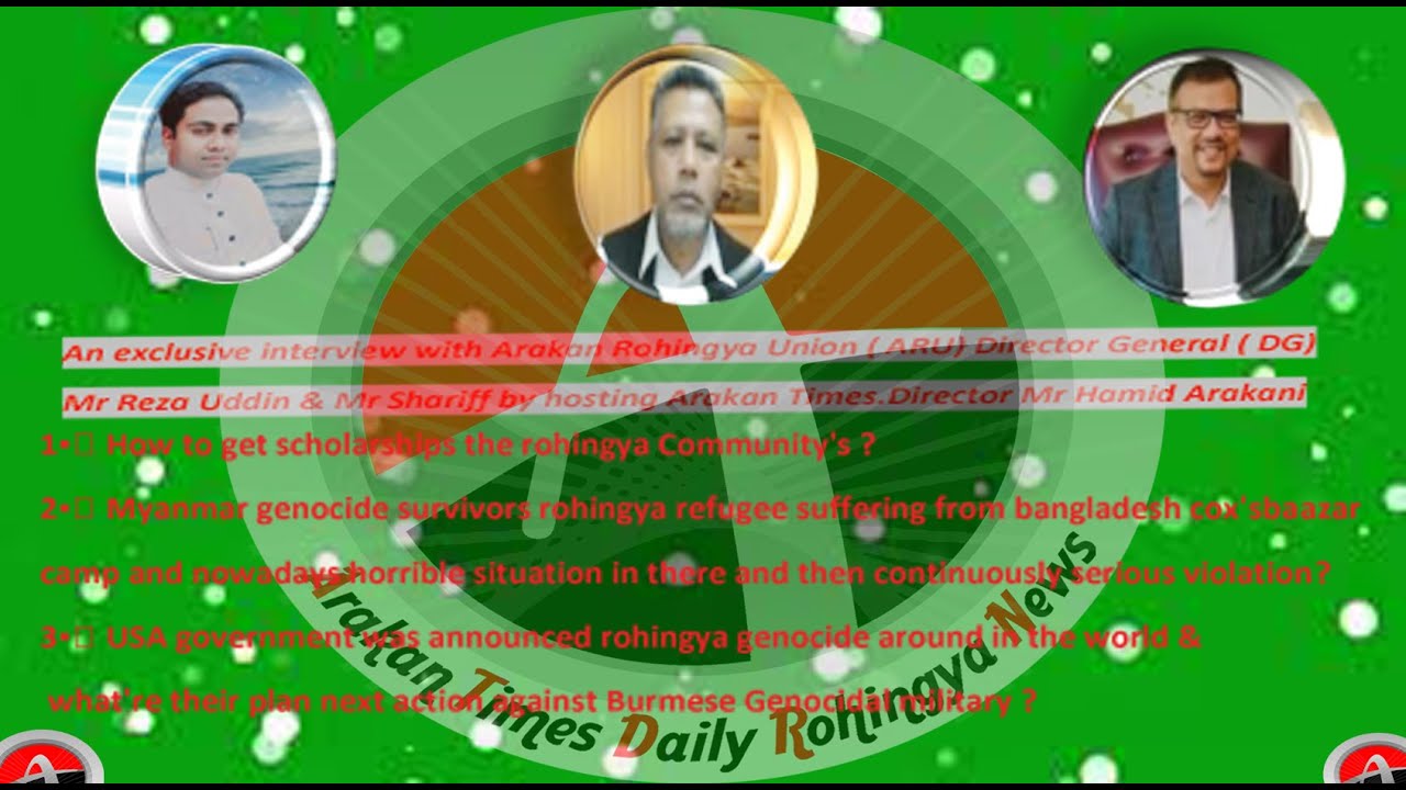 An exclusive interview with( ARU) Director General Mr Reza Uddin & Mr Shariff by hosting Mr ...