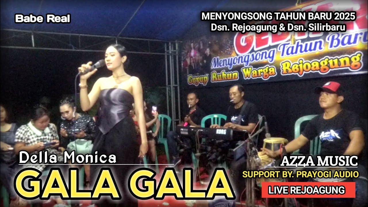 DELLA MONICA - Cover. GALA GALA - Azza music - Live Rejoagung ...
