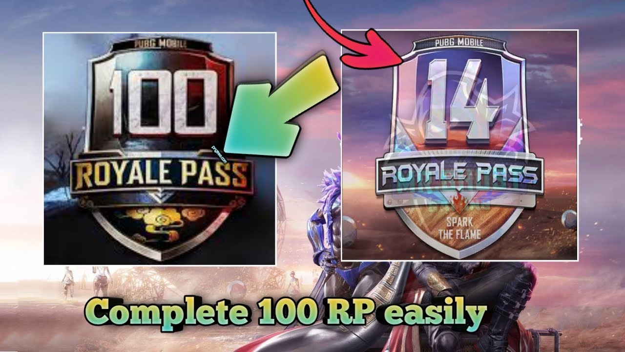 how to reach rp 100 in pubg mobile season 14/how to get 100 rp in pubg ...