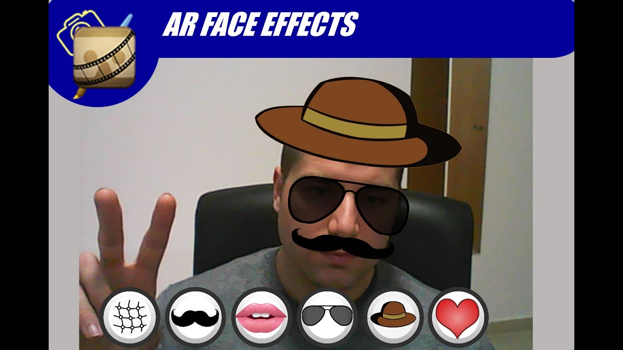 AR Face Effects for Unity3D asset store augmented reality tutorial ...