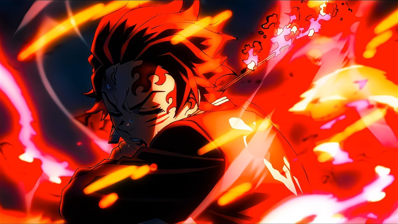 THIS IS 4K ANIME | Hinokami Kagura: Dragon Sun Halo Head Dance - YouTube