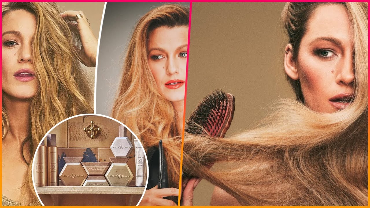 Blake Lively announces a new hair care line, Blake Brown Beauty, which ...