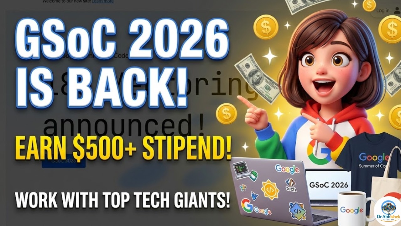 🚀 GSoC 2026 Is BACK! Earn $500+ Stipend & Work with Top Tech Giants ...