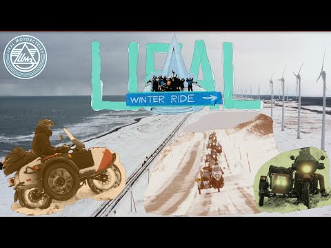 URAL Winter Ride Japan - Cape Soya, Hokkaido.