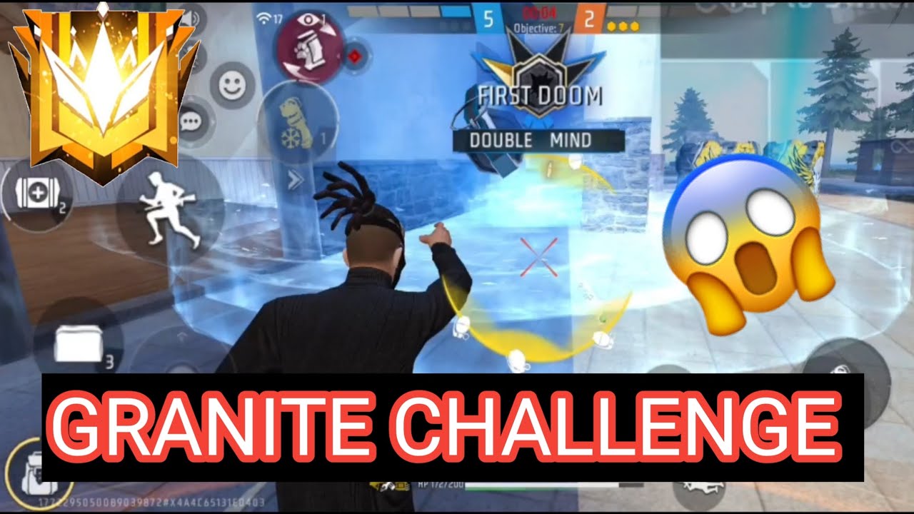 Free Fire GRANITE CHALLENGE 😱😰ll Free Fire Gameplay video ll FF ...
