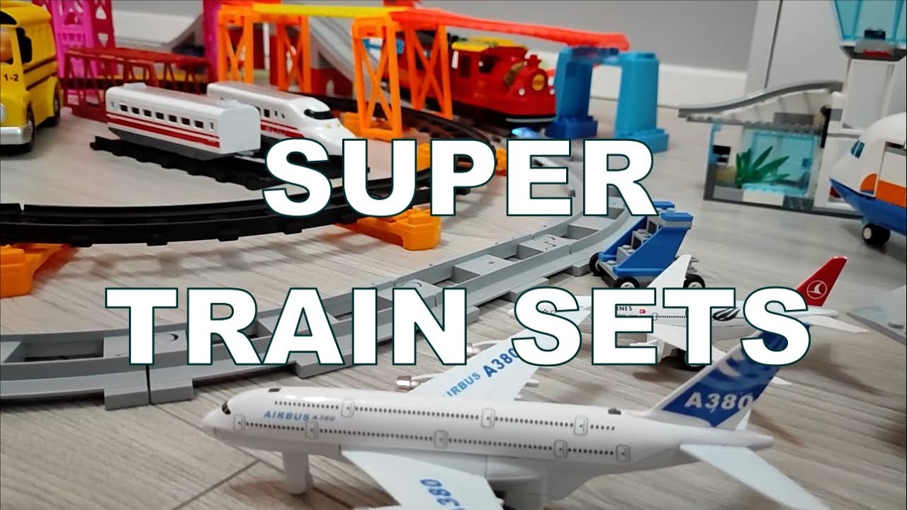 Wow! Super Train Sets & Lego Duplo #train #trainset #legoduplo #play # ...