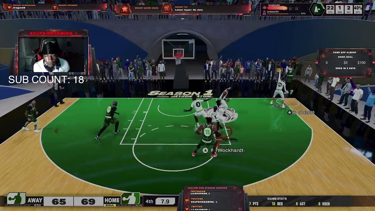 SOUFSIDE DRACO | NBA 2K25 STREAKING ALL DAY | NEW WALKING BUCKET BUILD ...