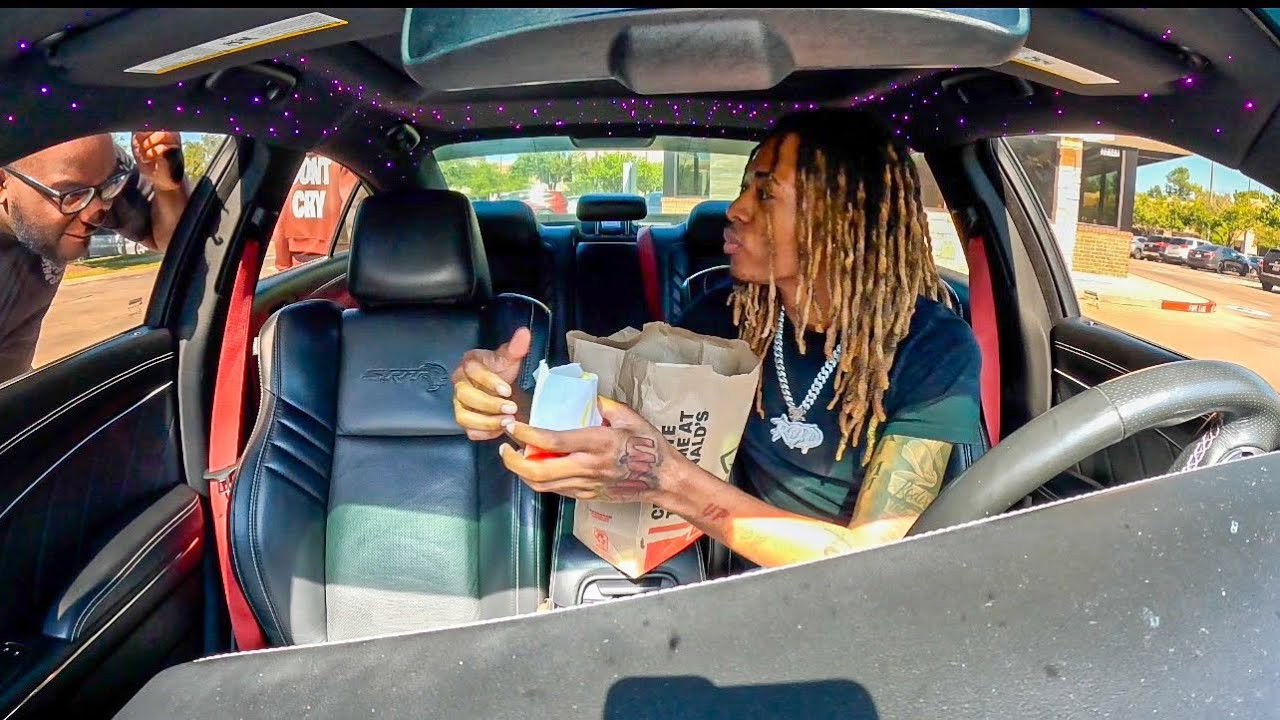 Locking The Gang Out The Car Then EATING ALL THEIR FOOD.. - YouTube