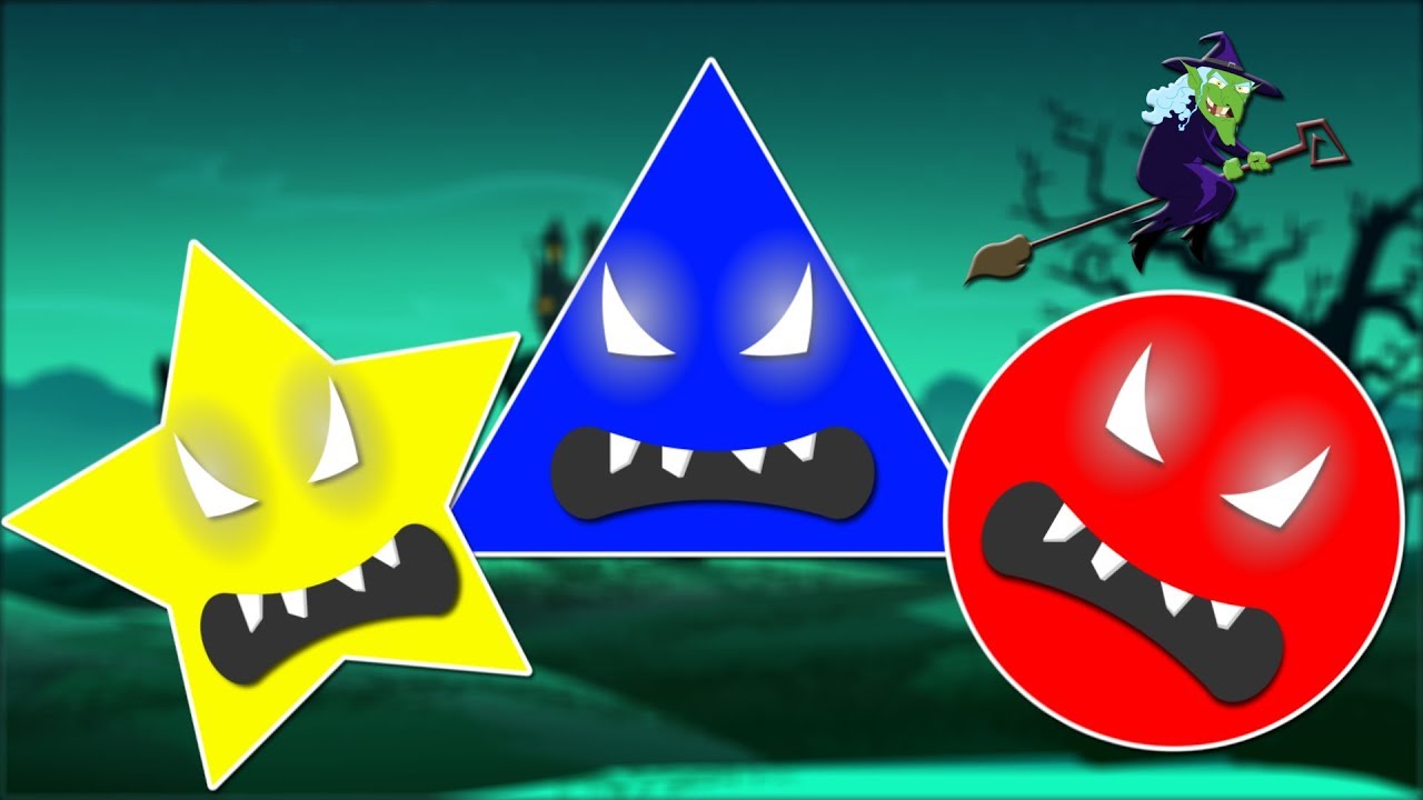 Halloween Shapes | Learning Video | The Shapes Song | Videos for ...