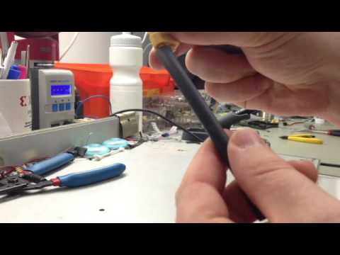 How To - Soldering Wires to an XT60 Connector - YouTube