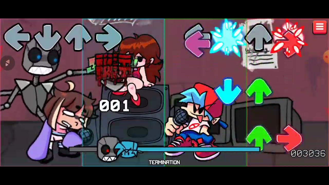 jogando fnf mod - YouTube