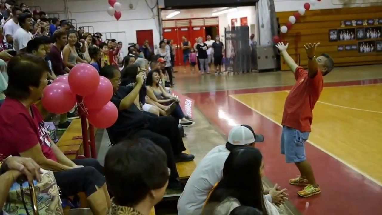 Kalani Falcons Cheer 1-9-14 - YouTube