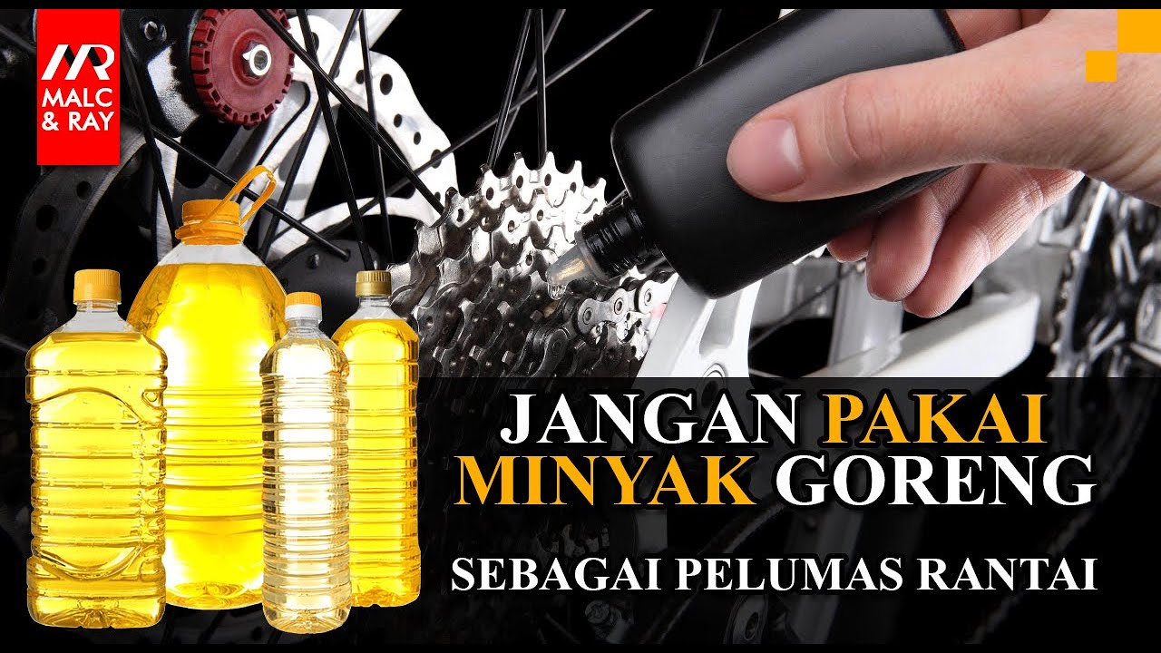 Bisakah Menggunakan Minyak Goreng Sebagai Pelumas Rantai Sepeda - YouTube