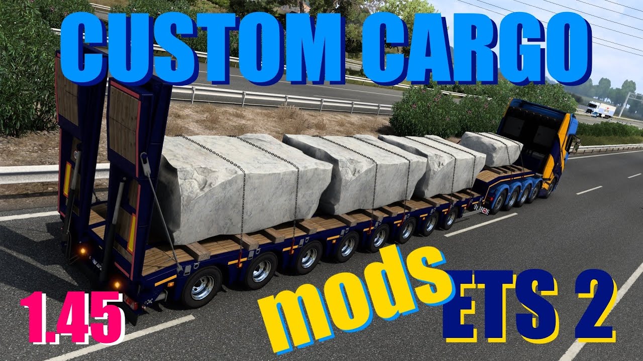Custom Lowbed Cargo - Marble blocks - Schwertransport from Algeciras to ...