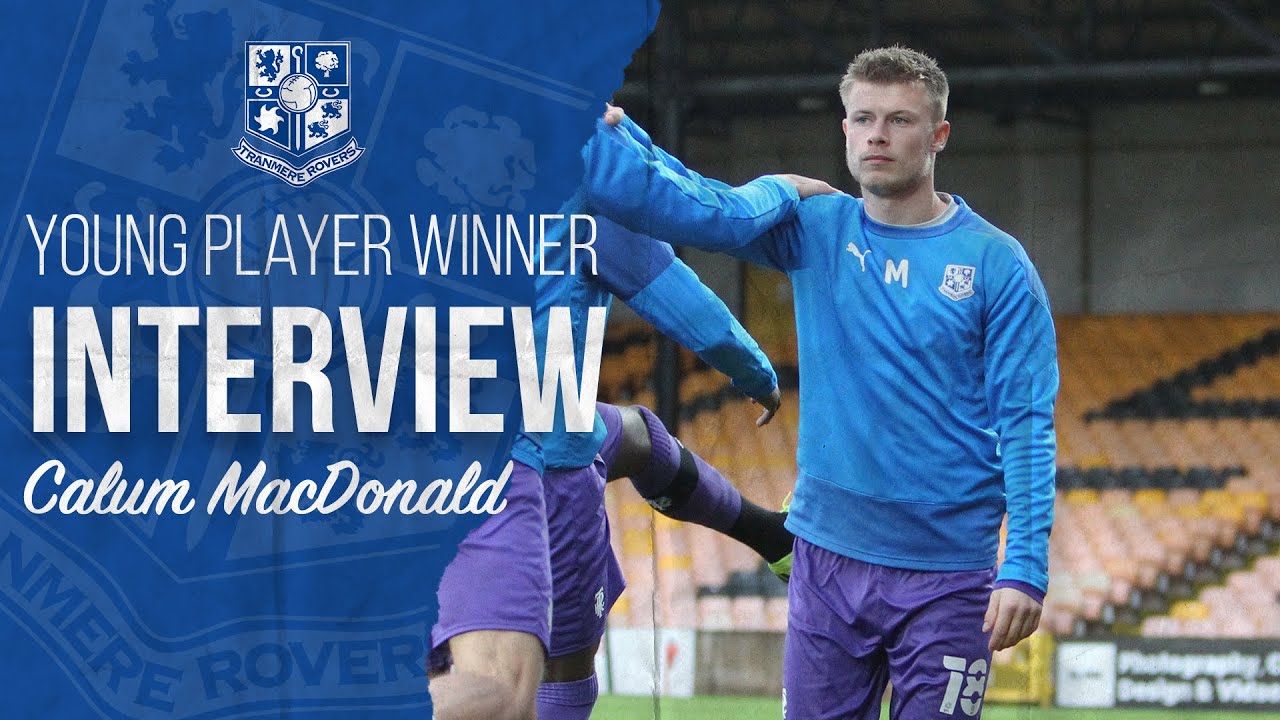 Interview | Calum MacDonald voted Young Player of the Season - YouTube