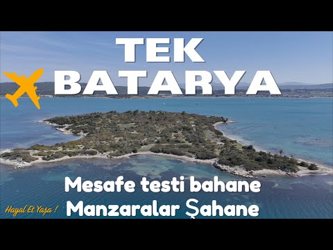 DJİ MİNİ 4 PRO FLY MORE COMBO PLUS ile MESAFE TESTİ - ADAYA UÇTUM - Başıma Neler Geldi ??