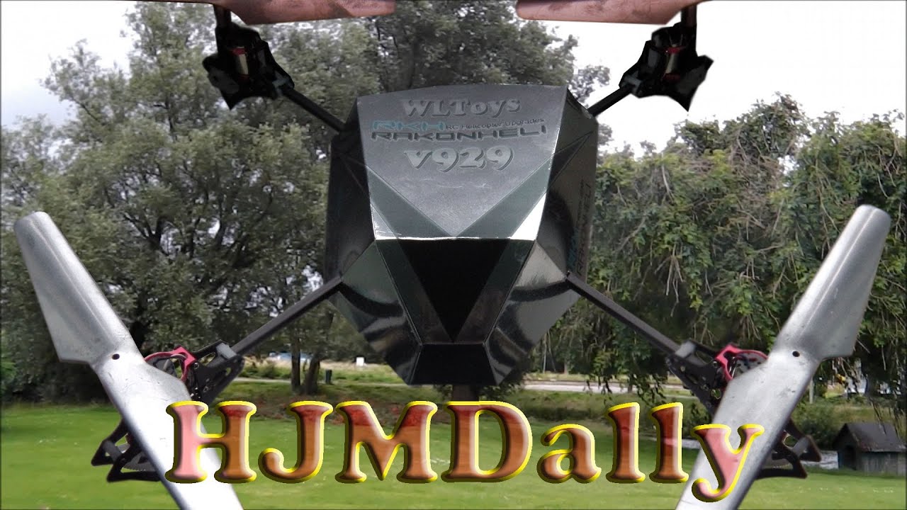 Blade mQX Rakon Heli Canopy Flying. - YouTube