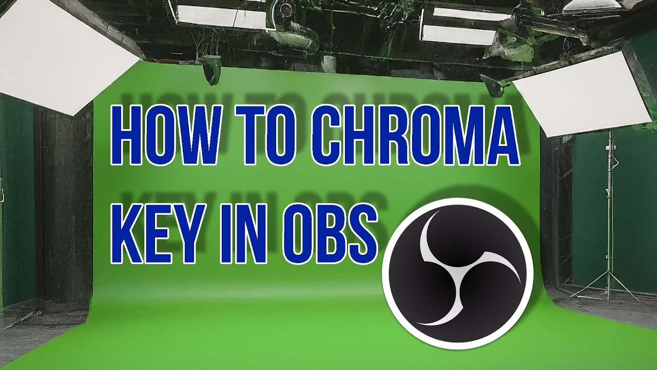 How to Remove Your Background (Chroma Key) in OBS - YouTube