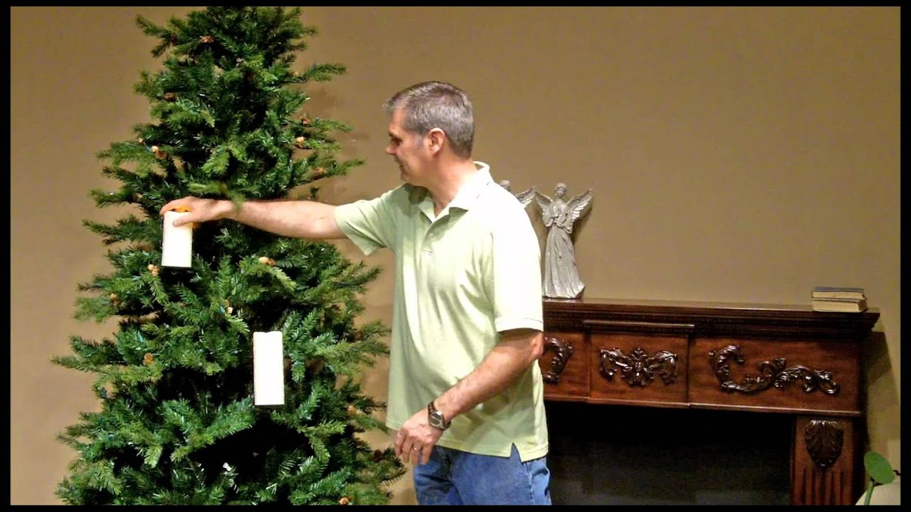 Tree Candle/Display Arm from Melrose International - YouTube