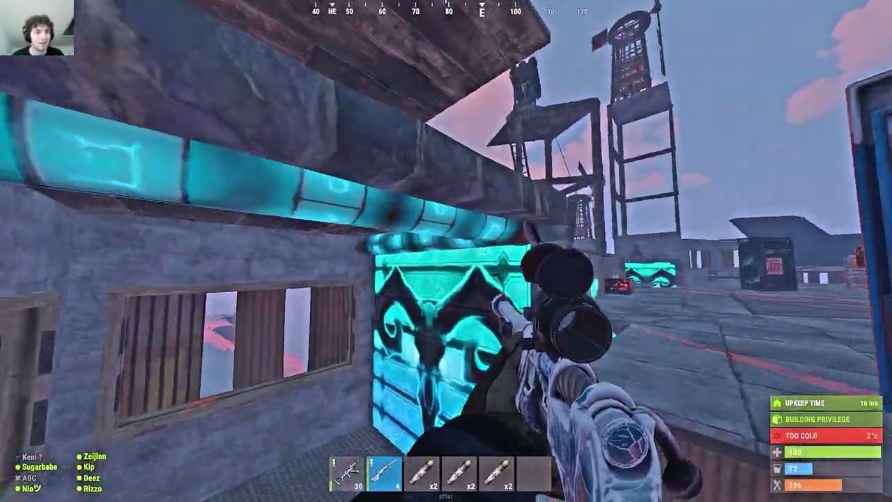 When you want to leave the server but you still have a box of rockets # ...