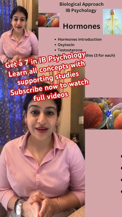 Get a 7 in IB Psychology- Hormones Biological approach #ib #psychology ...