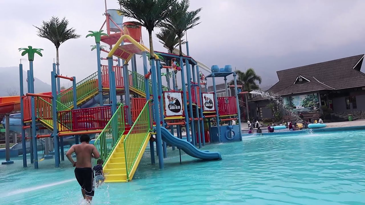 Vlog Zhavran Zeeba / Berenang dan Bermain di Waterboom Sabda Alam Garut ...