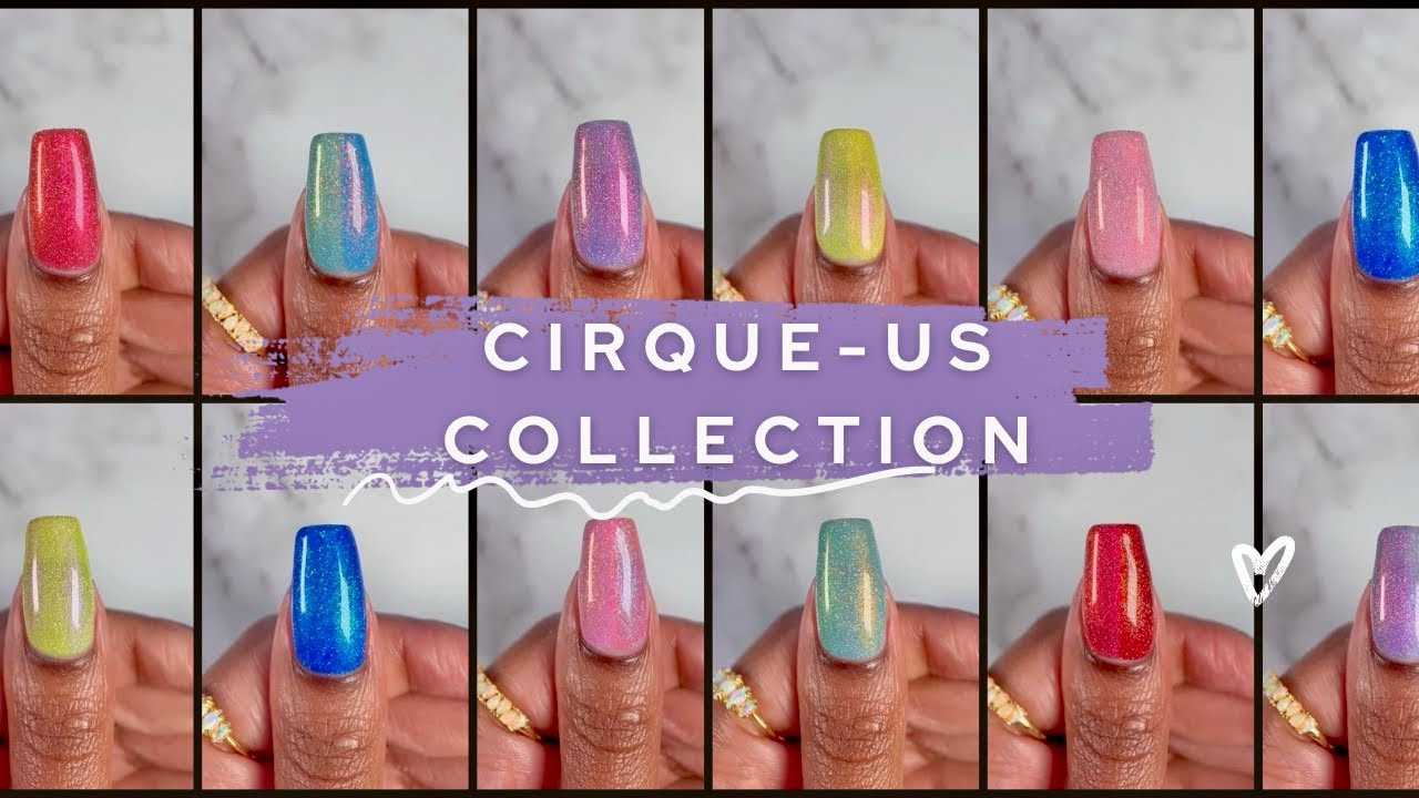NEW Cirque Colors - Cirque-Us | Swatches & Comparisons - YouTube