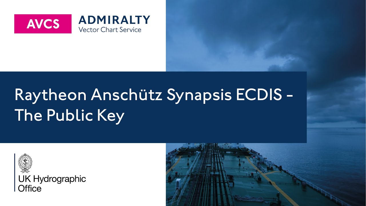 Raytheon Anschütz Synapsis ECDIS - The Public Key - YouTube