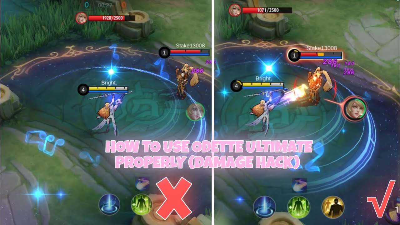 NEW ODETTE REVAMP BEST WAY TO USE HER ULT AND PROPERLY (DAMAGE HACK ...