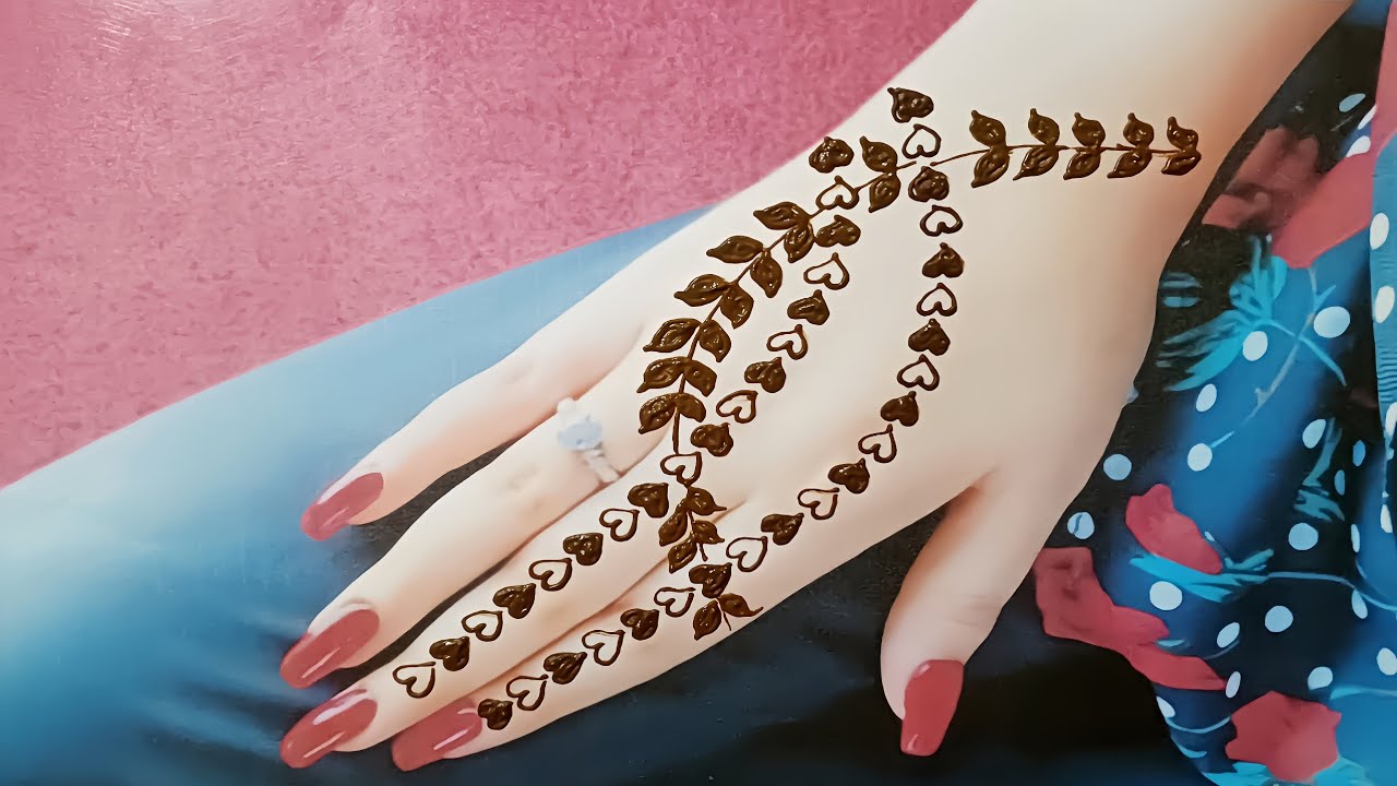 Easy mehndi design|Beautiful stylish mehndi designs|Bakra eid special ...