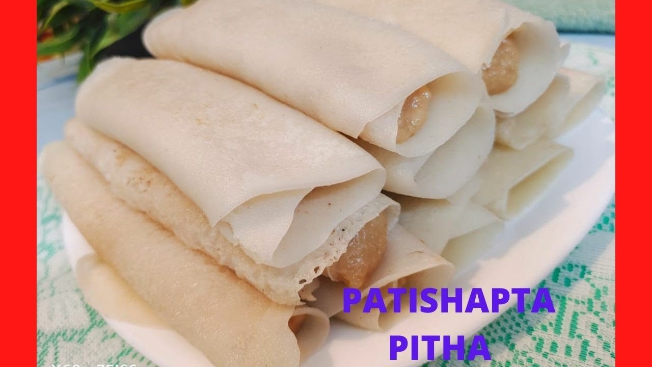 KHEERER PATISHAPTA PITHA RECIPE /ক্ষীরের পাটিসাপটা পিঠা রেসিপি /HOWTO ...