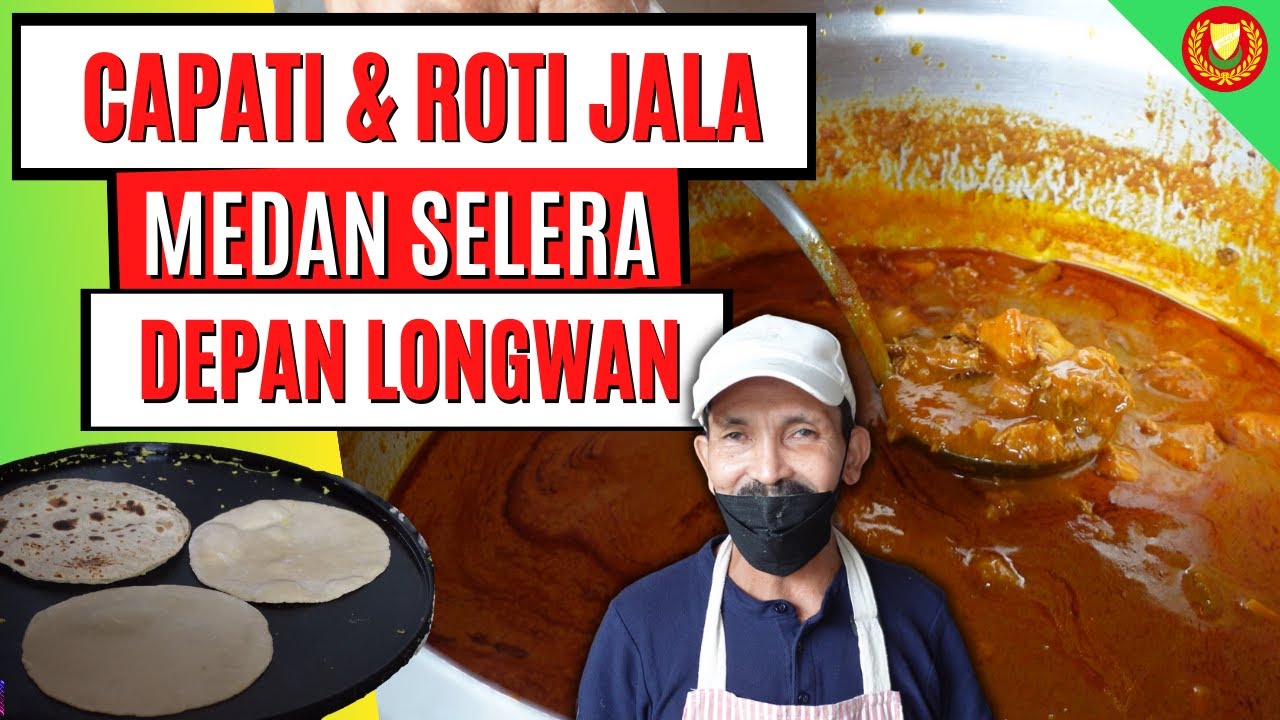 Gerai Simple CAPATI & Roti JALA - Adap Cafe, Alor Setar - YouTube