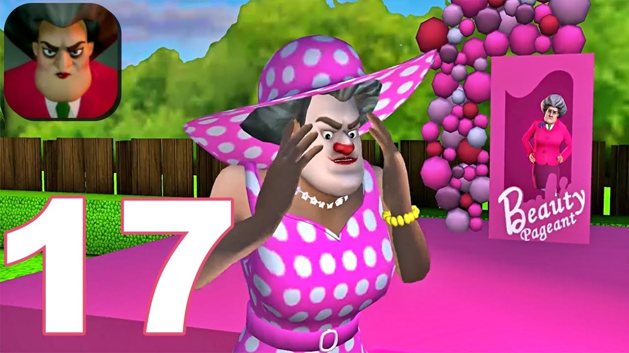 Scary Teacher 3D - Gameplay Walkthrough Part 17 - Funny Miss T (Android ...