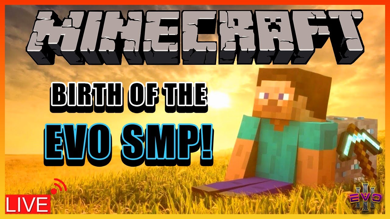 🔴 LIVE Minecraft | The EVO SMP IS LIVE! - YouTube