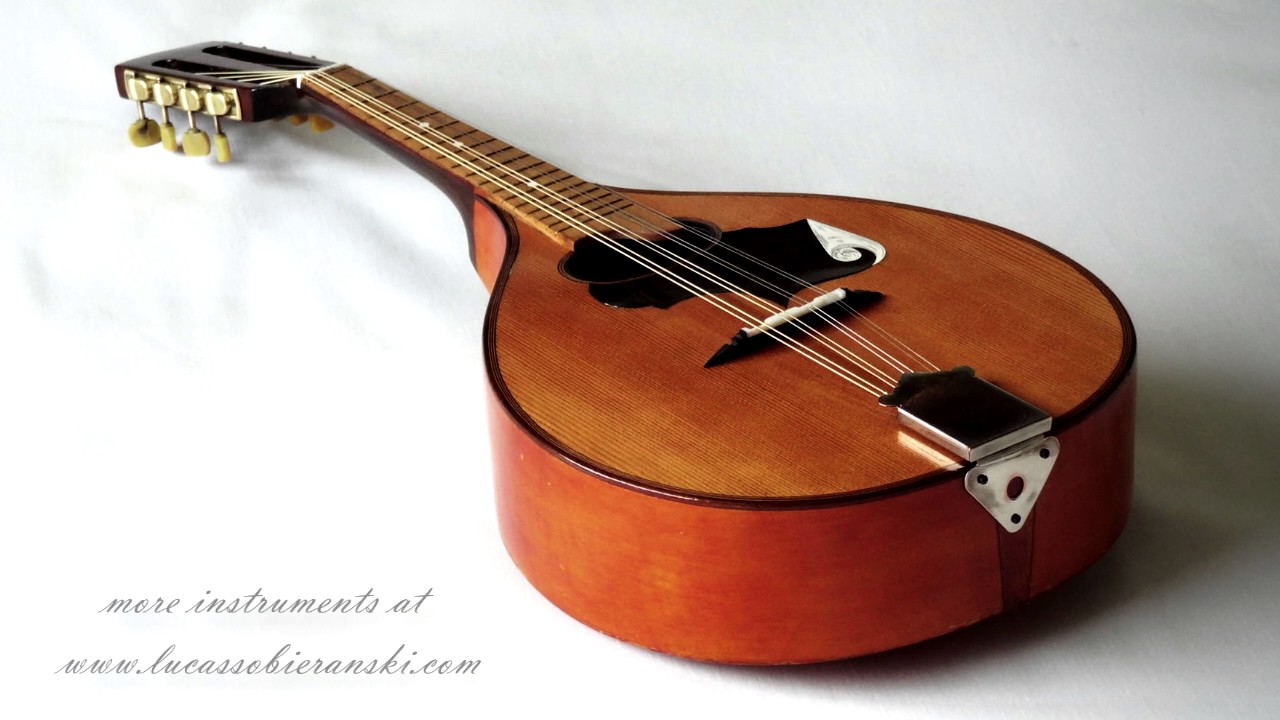 Old German Domeback Mandolin - YouTube