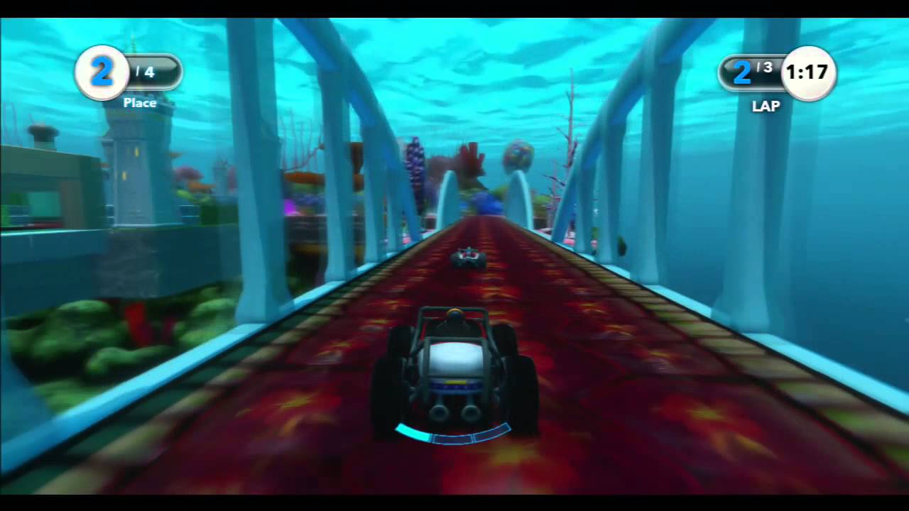 DISNEY INFINITY: Undersea Kingdom (race track) - YouTube