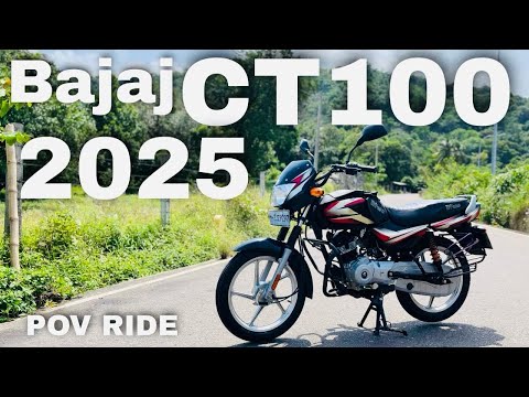 Bajaj CT100 ES 2025 POV Ride – Real Sound |Sri Lanka Ride Review |GOPRO HERO 9 BLACK - SL POV HUB 4K