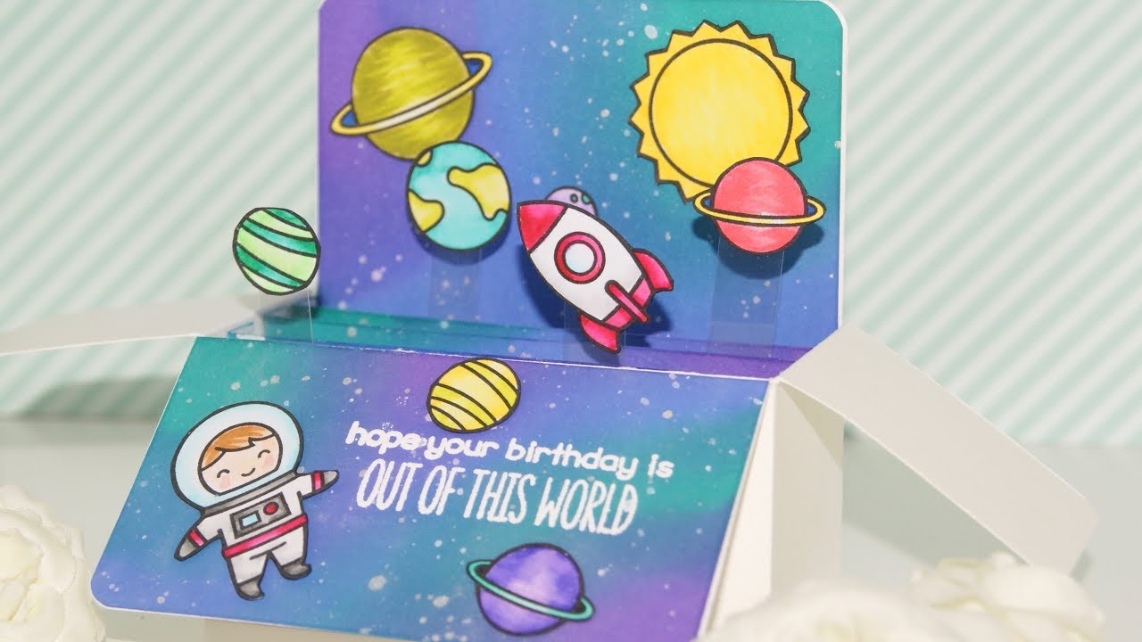 Pop-Up Card Box - additional video - card making tutorial - YouTube