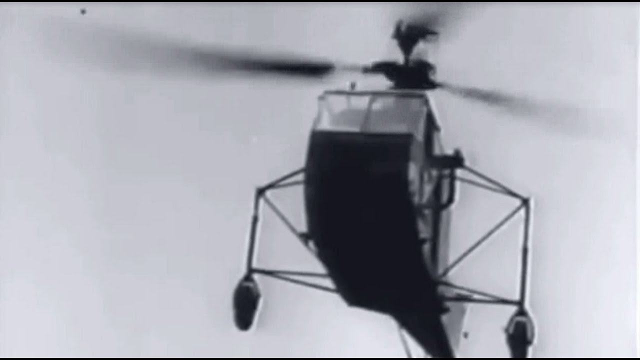 Sikorsky YR-4B ( R-4 ) Helicopter Rescues Downed USAAF Pilot in Jungle ...