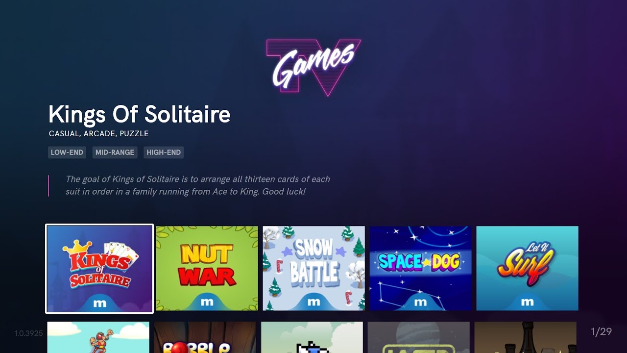 TV GAMES promo video - YouTube