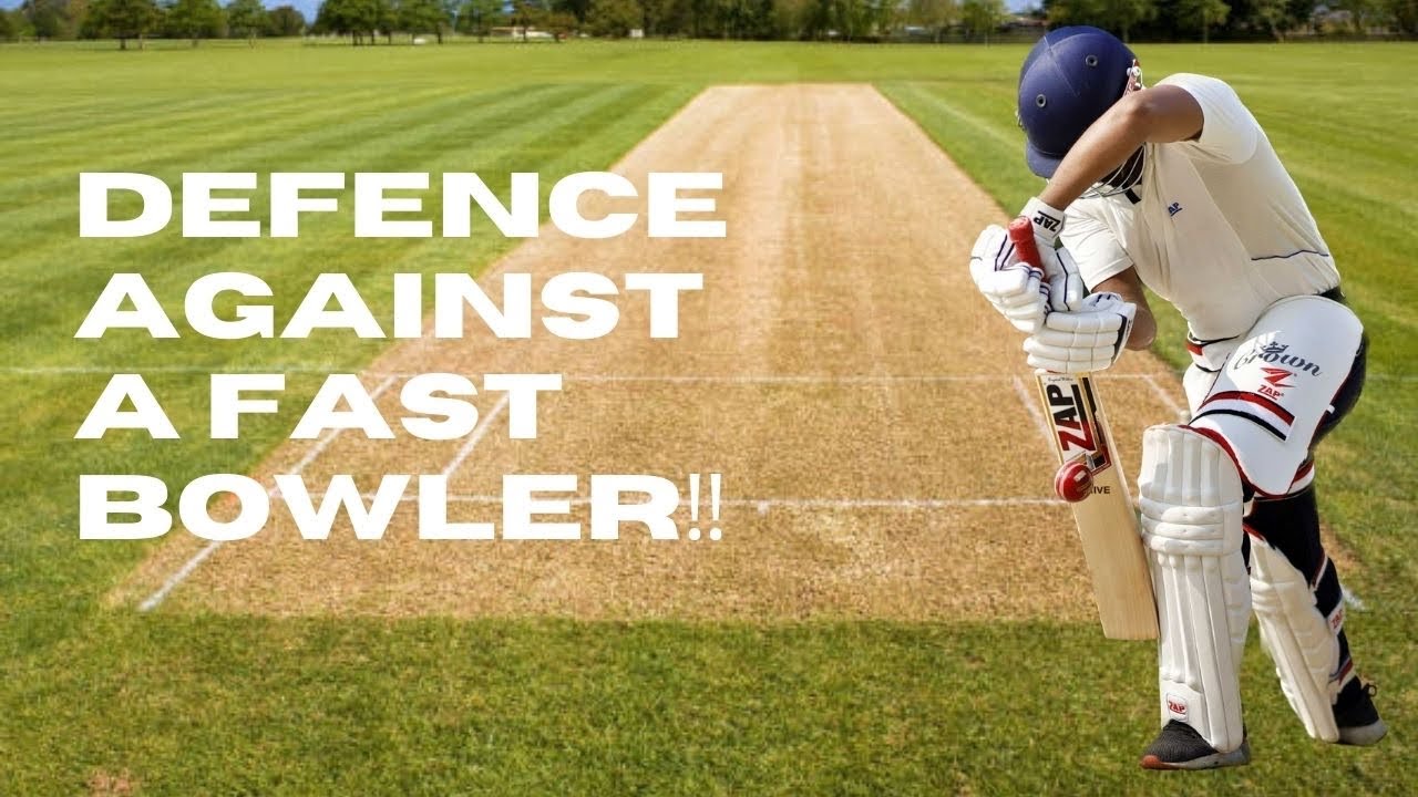 How To Improve Your DEFENCE Against Fast Bowling | Best Drill For ...